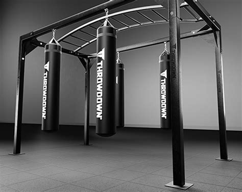 Throwdown 6 X 12 Freestanding Bag Rack Fitness Direct