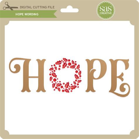 Sas Hope Wording Lori Whitlock
