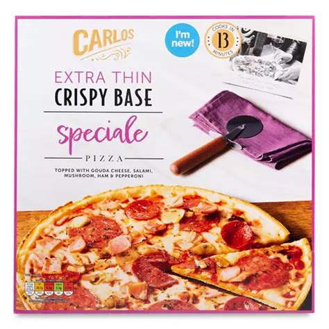 Extra Thin Crispy Base Speciale Pizza Aldi Ie