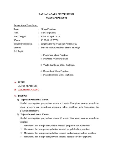 Sap Ulkus Peptikum Pdf