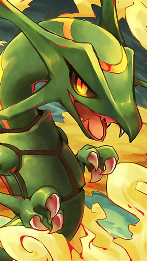 Rayquaza Rayquaza Pokemon Pokémon Desenho Pokemon