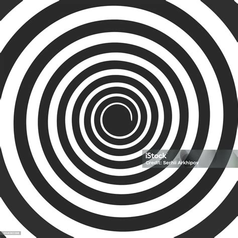 Psychedelic Spiral Stock Illustration Download Image Now People