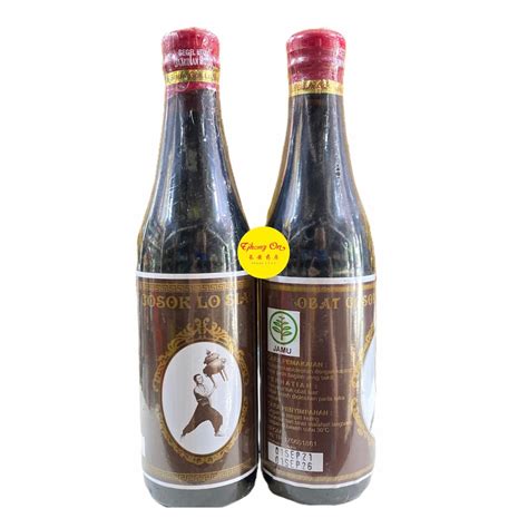 Jual Arak Gosok Lo Siauw Gok Lo Banteng Tutup Merah 350ml Bengkak