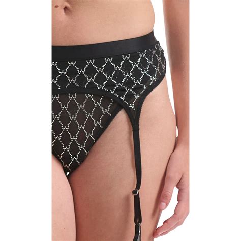 Wolford Garter Belt Women Black Flannels