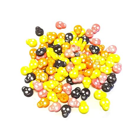 Bee International Assorted Candy Skulls 5lb Bag Candy Warehouse