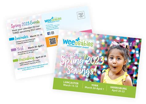 Weeusables Postcard Spring 2023 Lime Creative