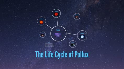 The Life Cycle Of Pollux By Samantha Penrose