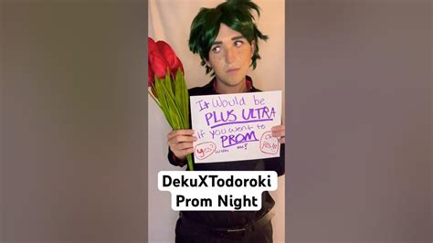 Deku And Todoroki Go To Prom Anime Mha Myheroacademia Shototodoroki Deku Cosplay