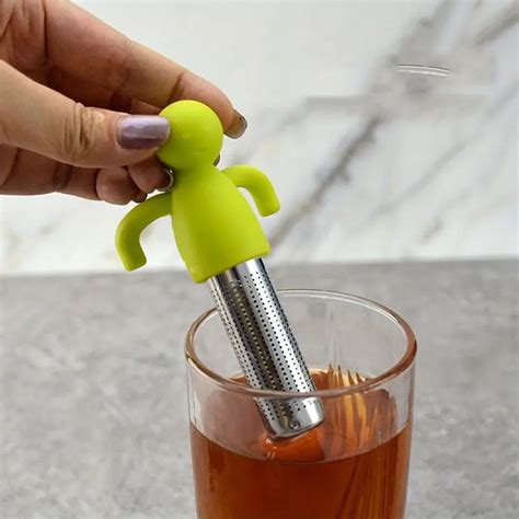 Cute Humanoid Tea Leak Tea Maker Tea Bag 304 Stainless Steel Temu