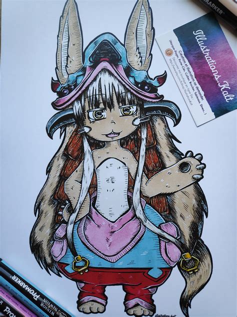 Print Fan Art Nanachi Made In Abyss Etsy