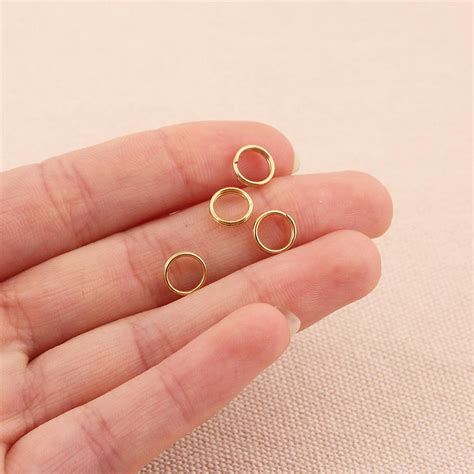 200pcs Gold Small Key Rings Split Key Rings For 76mm Omim Etsy
