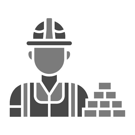 Premium Vector Builder Icon