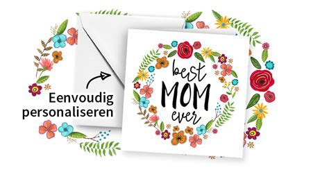 Moederdag Kaart Maken Leuke Moederdagkaart Kaartje2go Be