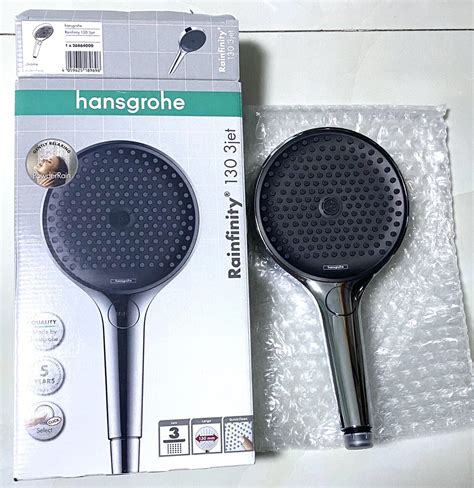 In Stock German Hansgrohe Hansgeya Rainfinity Rain 130 Hand Held Shower