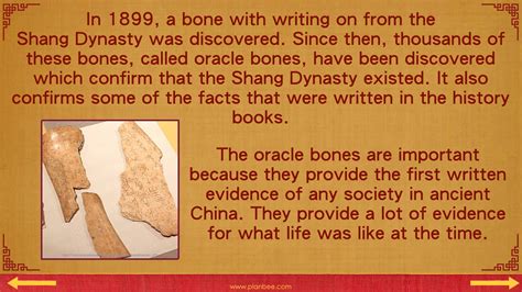 Shang Dynasty Ks2 Facts About The Shang Dynasty — Planbee