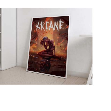 Arcane Poster League Of Legends Poster Arcane 2021 Inspire Uplift