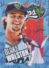 2021 Hillsboro Hops Blake Walston Go Sports Cards
