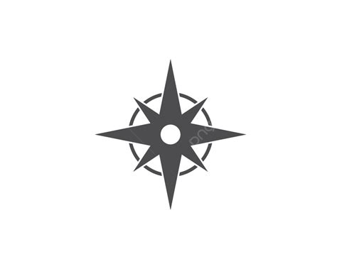 Compass Icon Vector Ship Direction Black Vector Ship Direction Black