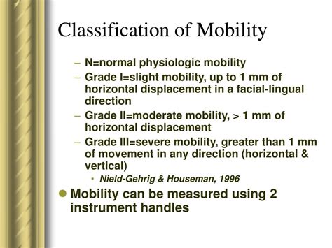 Classification Of Dental Mobility At Jasper Saranealis Blog
