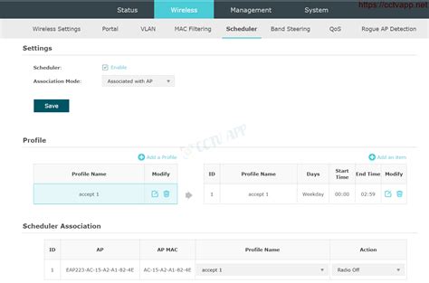 [video] Tp Link Eap223 Wifi Access Point Operation Scheduler Application System