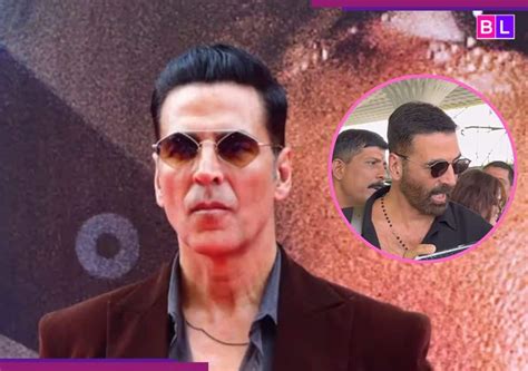 Akshay Kumar Enraged By Fan During Selfie एयरपोर्ट पर फैन की इस हरकत