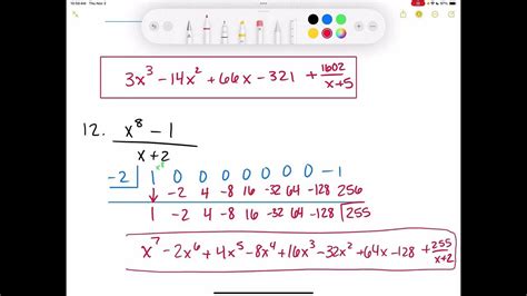 Precalculus 24 Real Zeros Of Polynomial Functions Youtube