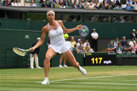 Camila Giorgi Wimbledon Tennis Championships In London Day 8
