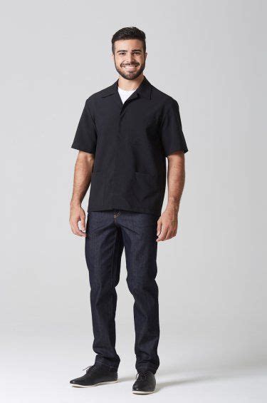 Jaleco Operacional Masculino Gabriel Bs Dash Uniformes Jaleco Masculino Estilos Casuais