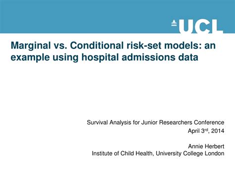 Pdf Marginal Vs Conditional Models An Example Using Adolescent Hospital Admissions Data