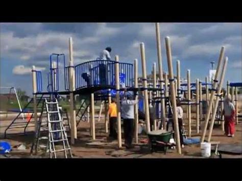 Playground Equipment Installation Video Jogo Equipment Youtube