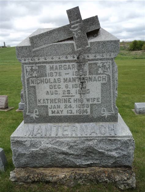 Nicholas Manternach 1866 1930 Find A Grave Memorial