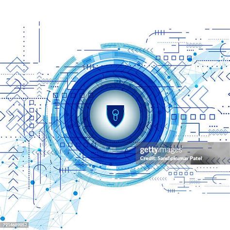 2633 Cyber Security White Background High Res Illustrations Getty Images