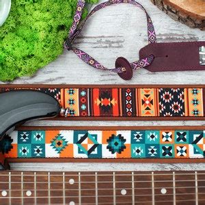 Personalized Guitar Strap 4 Different Pattern Available Custom