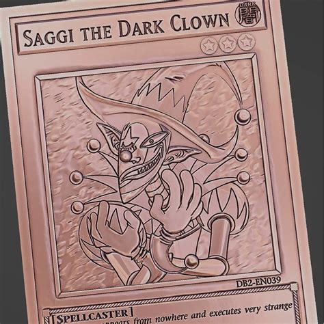3d Printer Files 3mf File Saggi The Dark Clown Yu Gi Oh