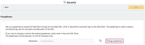 How To Create A Passphrase 712 · Docuware Support Portal