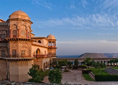 Tijara Fort Palace In Rural Rajasthan India Corinthian Travel