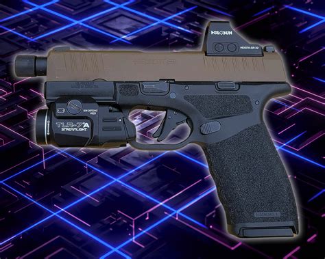 Springfield Armory Hellcat Osp Rdp Pro Red And Green Dot Sights And Adapte