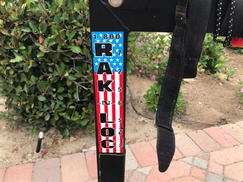 Rak N Loc Bike Rack By Red Rock Industries No Key