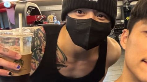 Bts Star Jungkooks Chest Tattoo Goes Viral As Trainer Shares Rare Gym