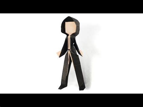Origami Man Figure Origami Step By Step Origami Human Origami Man Origami Easy