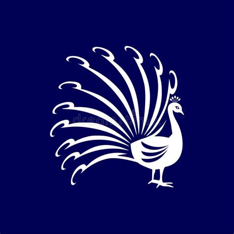 Peacock Vector Illustration Stock Vector Illustration Of