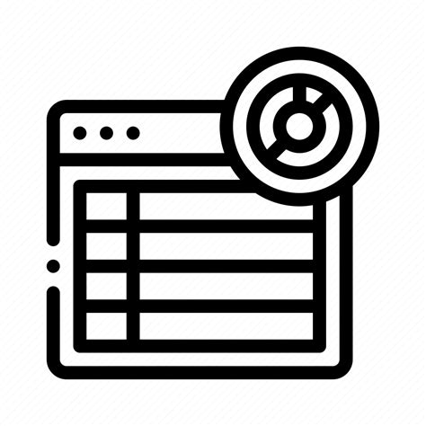 Pie Chart Analytics Business Diagram Growth Infographic Icon