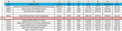 Insert Row Shortcut In Excel How To Insert Row Using Shortcut Method