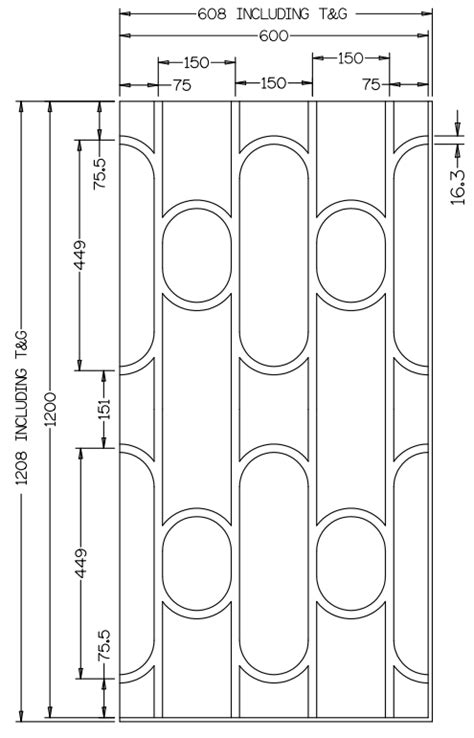 Pre Routed Osb Board The Underfloor Heating Expert