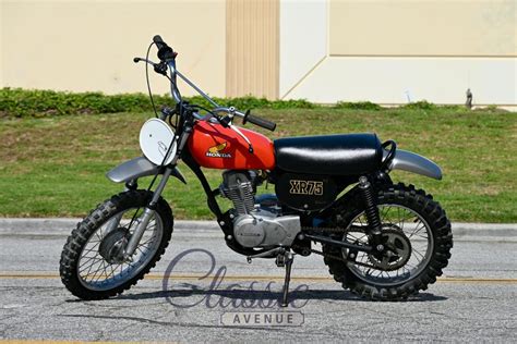 1975 Honda Xr75 Classic Avenue