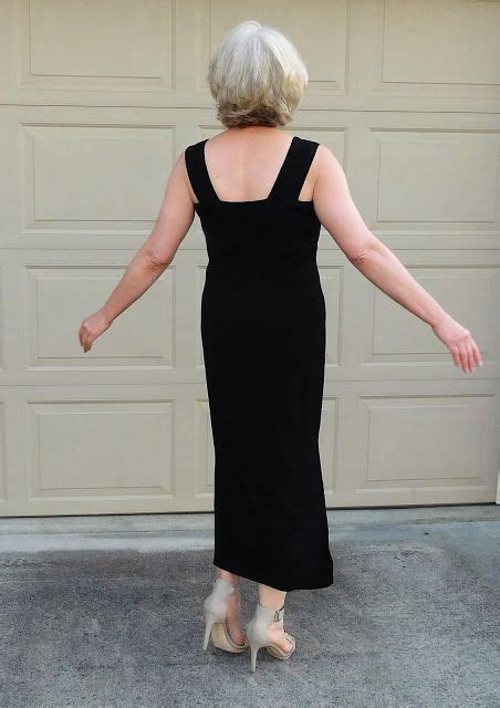 Fifty Not Frumpy Quarter Sleeve Dress Wearing Dress Dress Picture