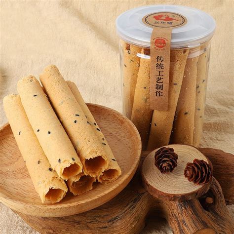 Biscuits Manufacture Egg Roll Creamy Filled Wafer Rolls Biscuits