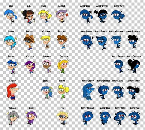 Timmy Turner Character Anti Cosmo Cartoon Png Clipart Animation Anti