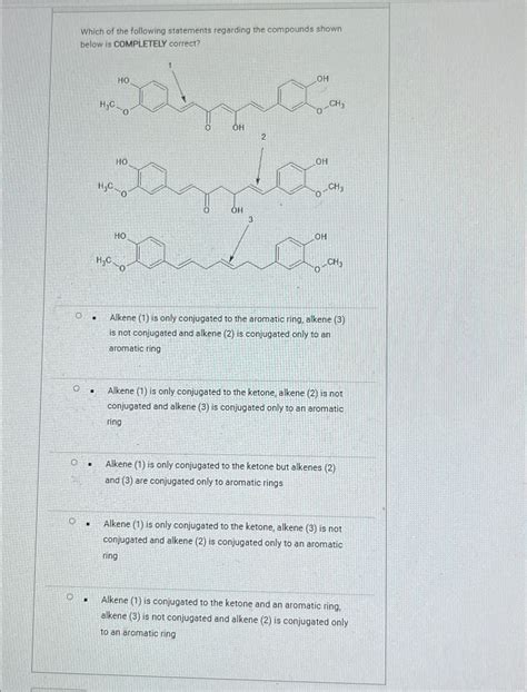 Solved Which Of The Following Statements Regarding The