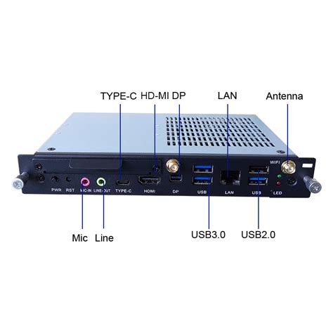 Small Host Thin Terminal 4k Hd Display Soft Routing Server I5 8265u Industrial Control Ops